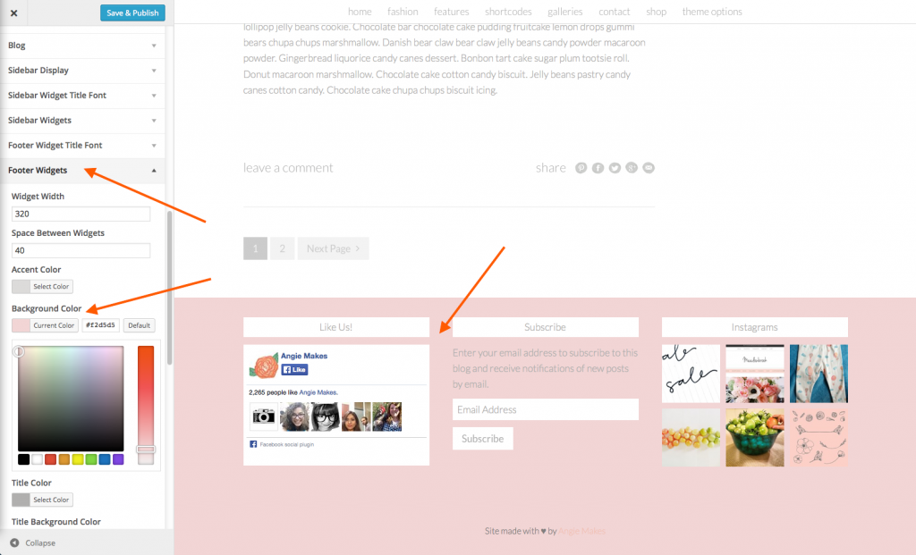 How To Change Background Color Of Footer Knowledge Base